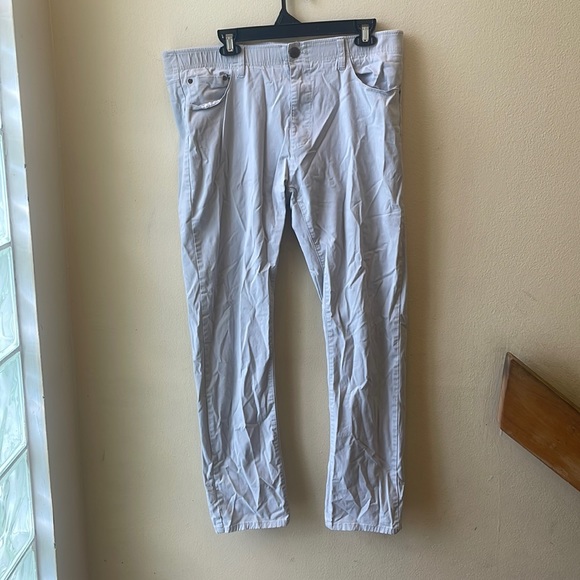 Pants | Mens 36x3 Light Silver Gray Straight Leg Pants | Poshmark